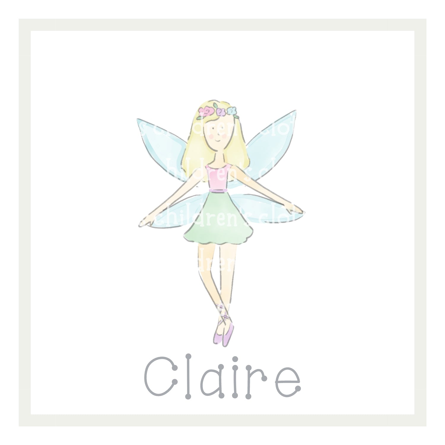 Pretty Fairy – Tiny Tots Childrens Clothing