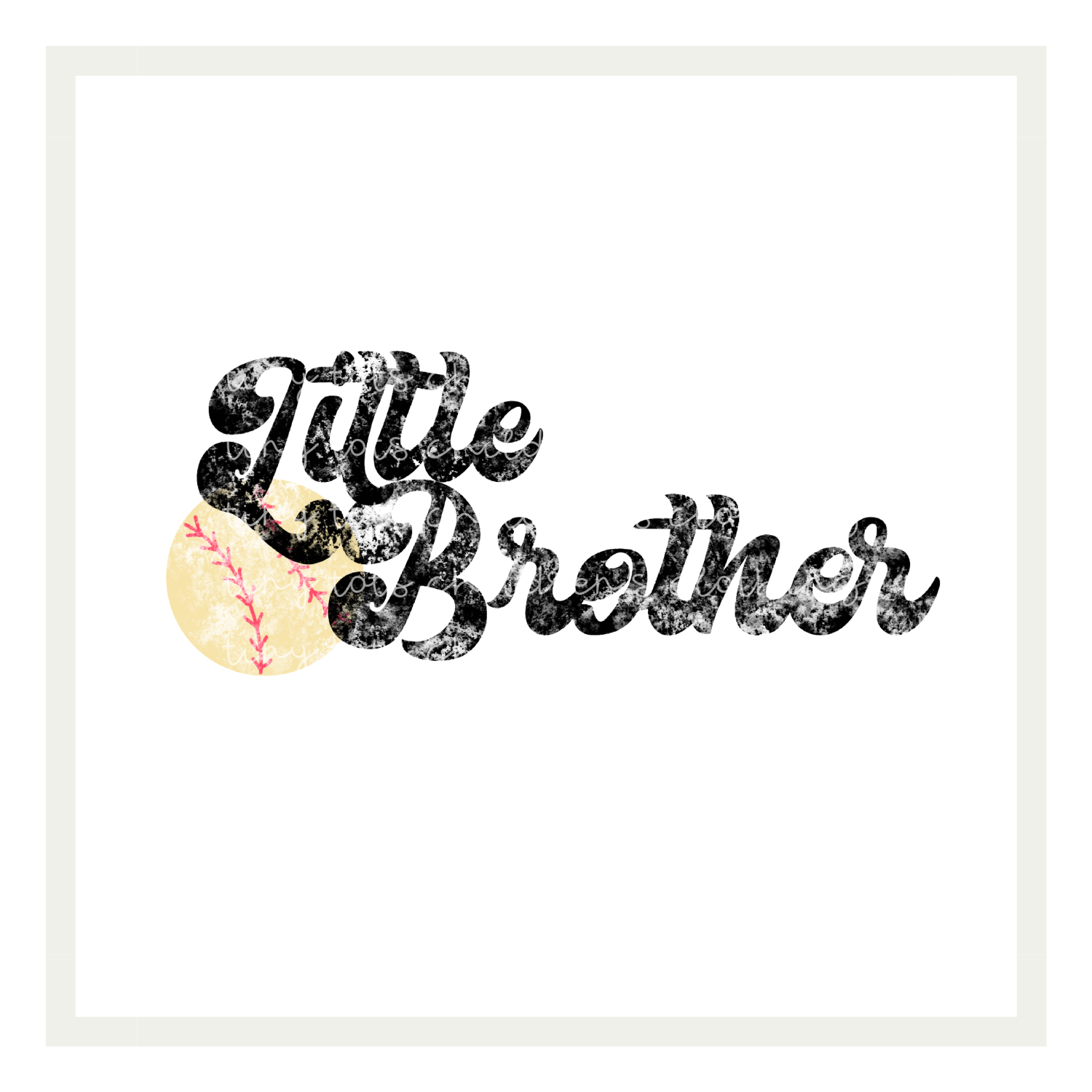 Little Brother (baseball) – Tiny Tots Childrens Clothing