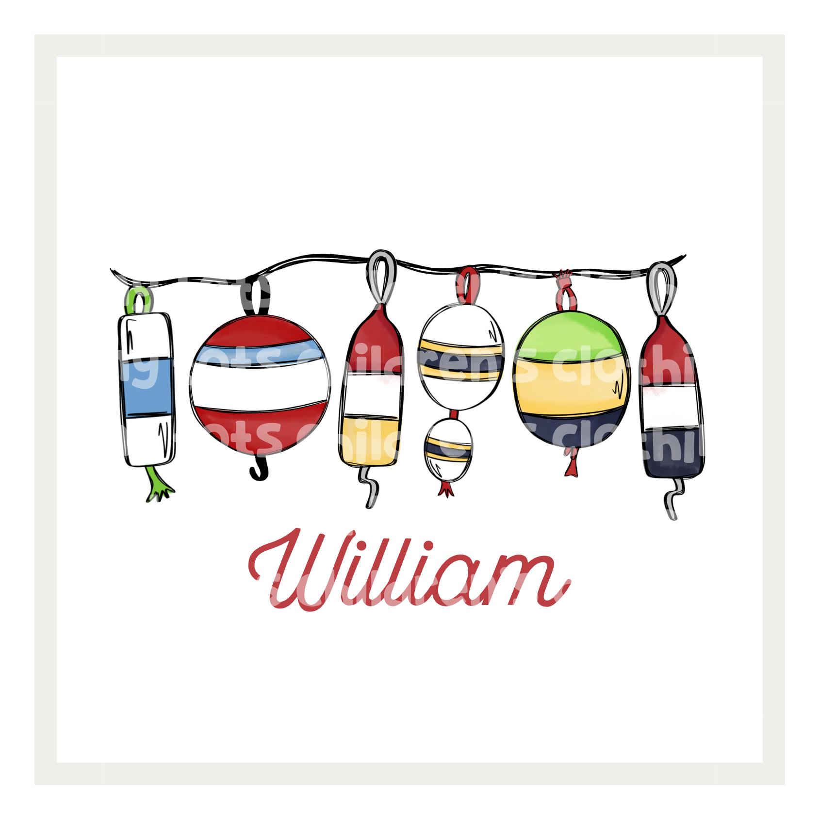 Bobbers on a Line – Tiny Tots Childrens Clothing