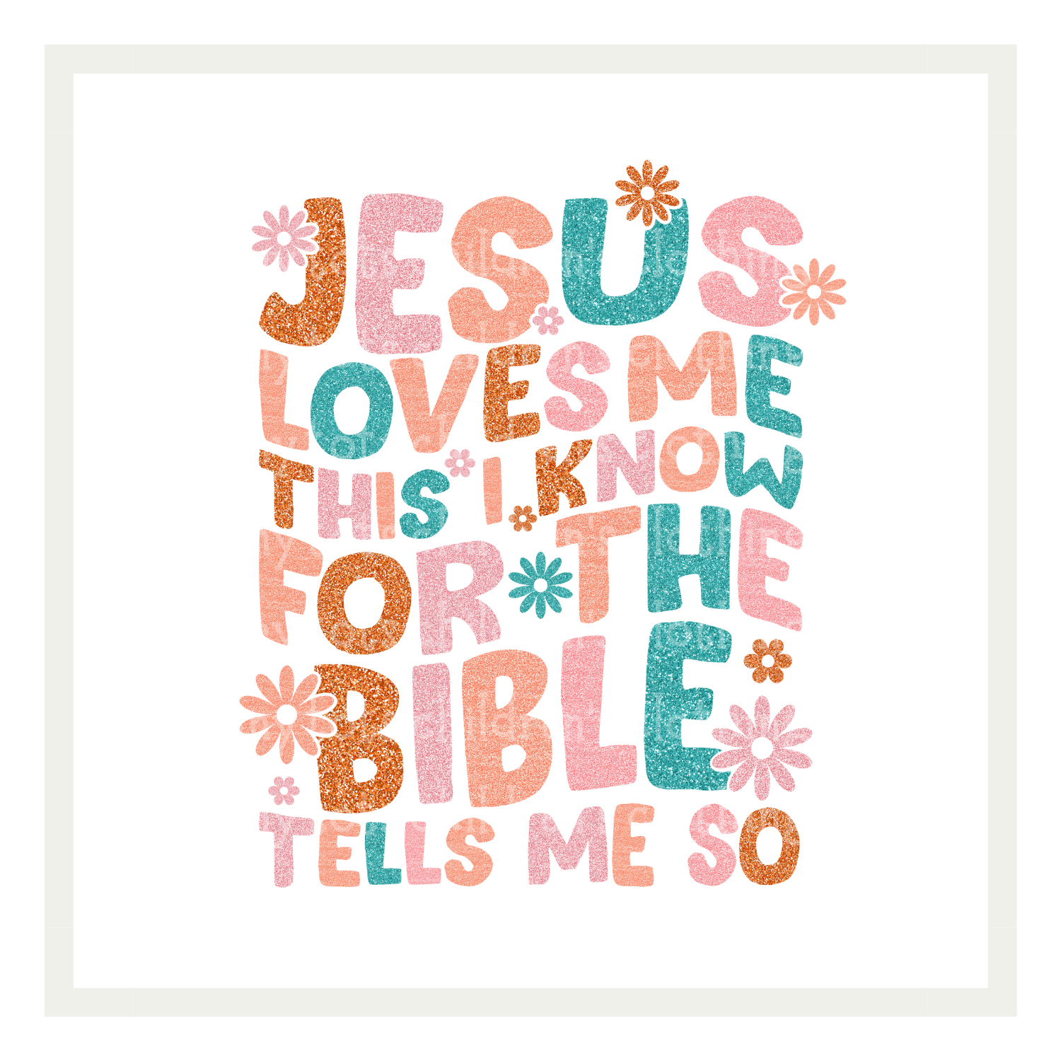 Jesus loves me 5 – Tiny Tots Childrens Clothing
