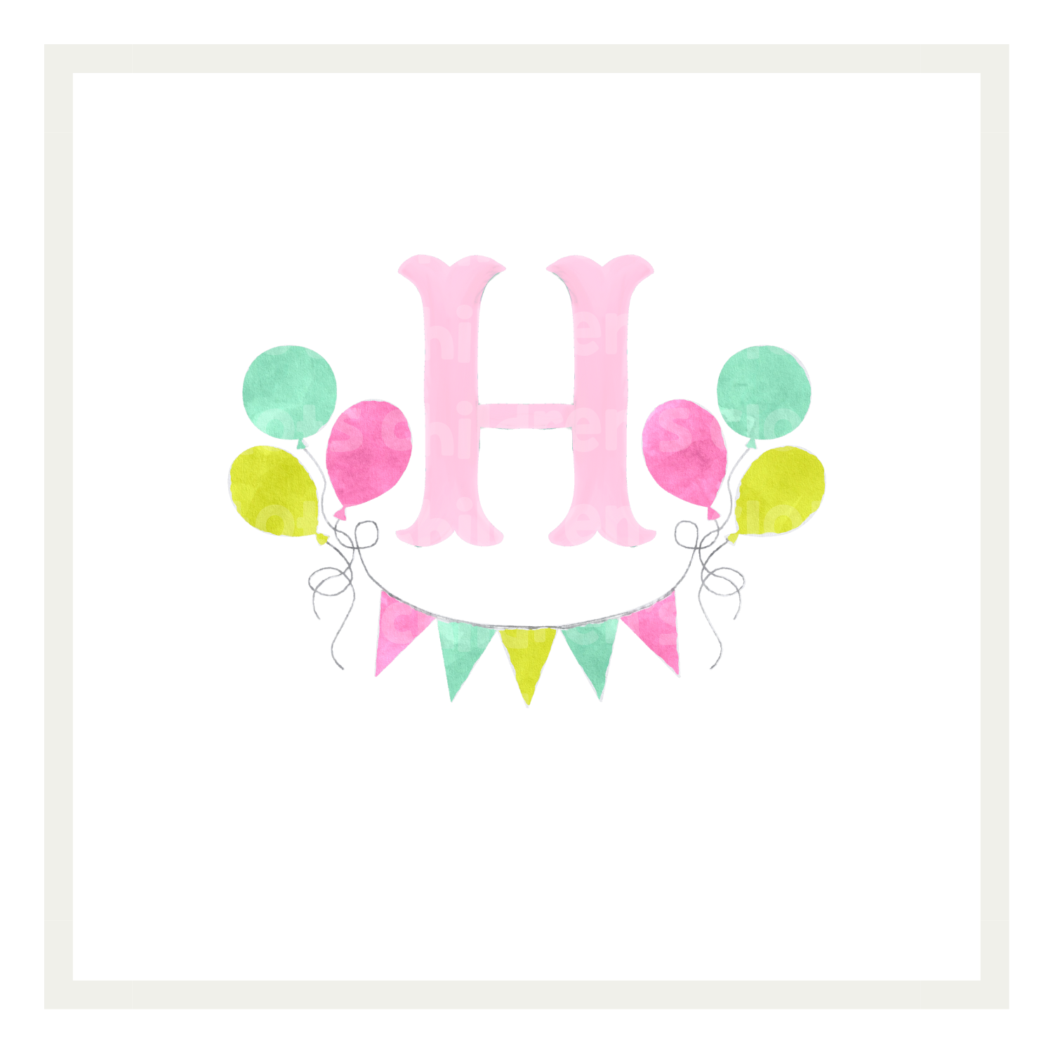 Birthday Balloons & Banner – Tiny Tots Childrens Clothing