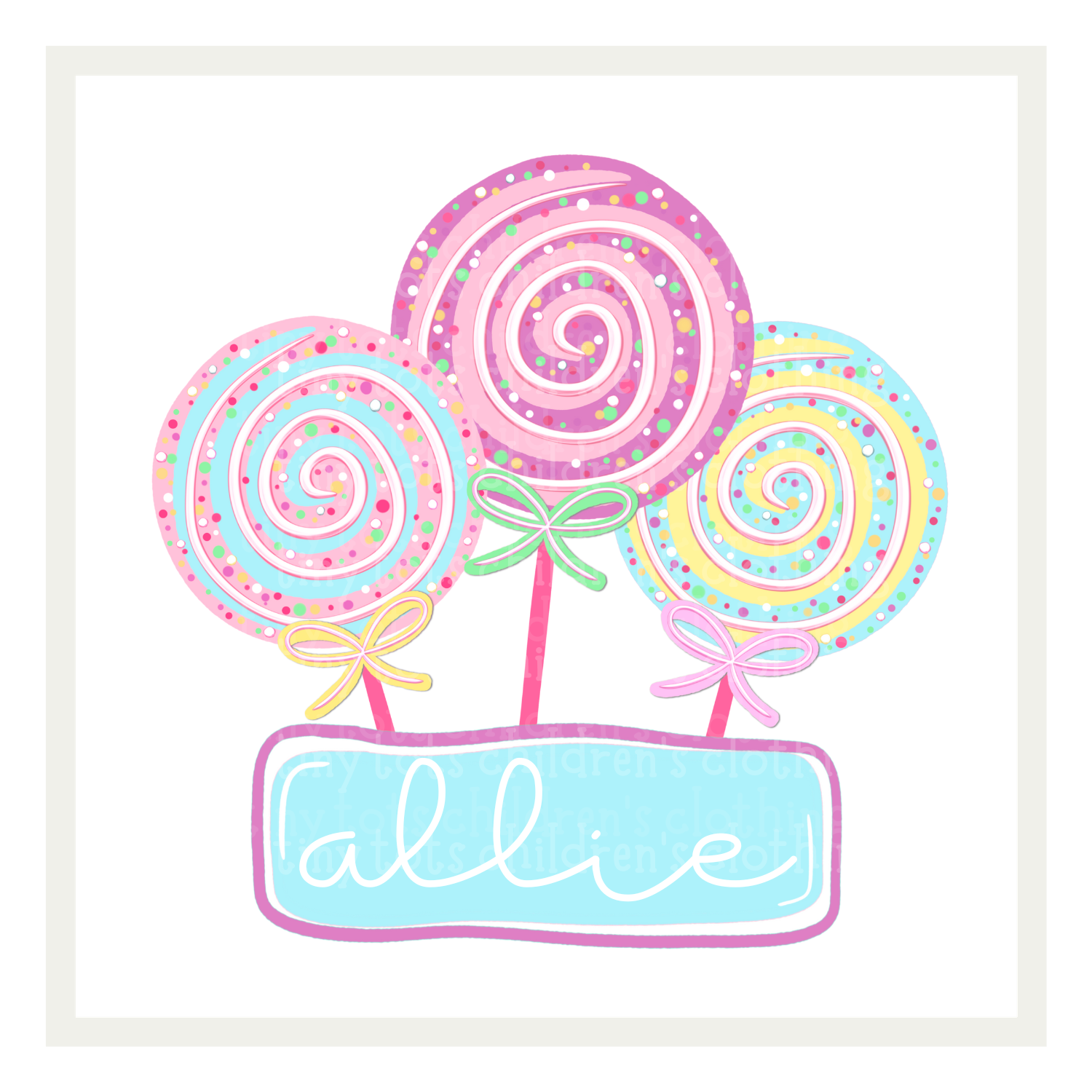 Lollipop Lollipop – Tiny Tots Childrens Clothing